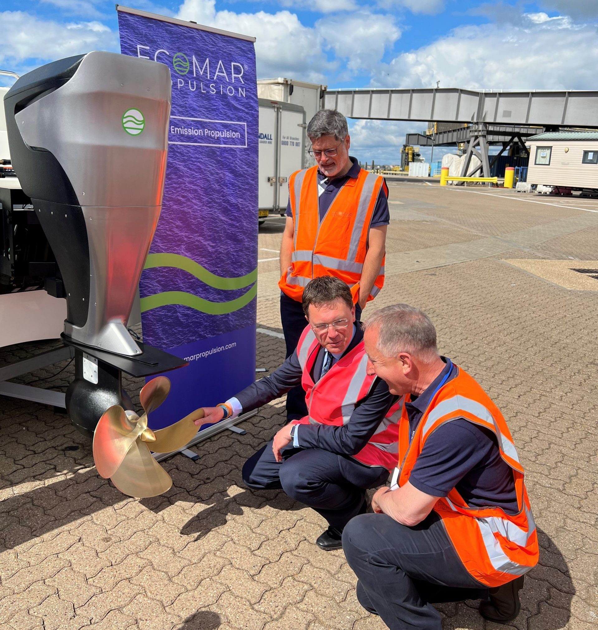 Ecomar Propulsion Reveal Zero Emission Outboard | Ecomar Propulsion Ltd